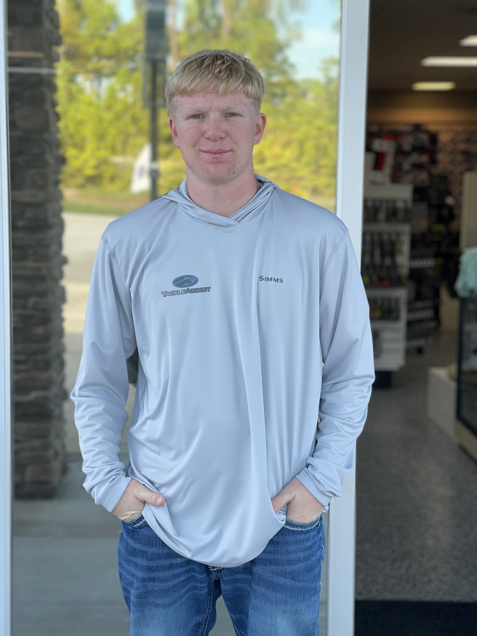 Simms M'S CBP Tech Hoody w Tackle Addict Logo