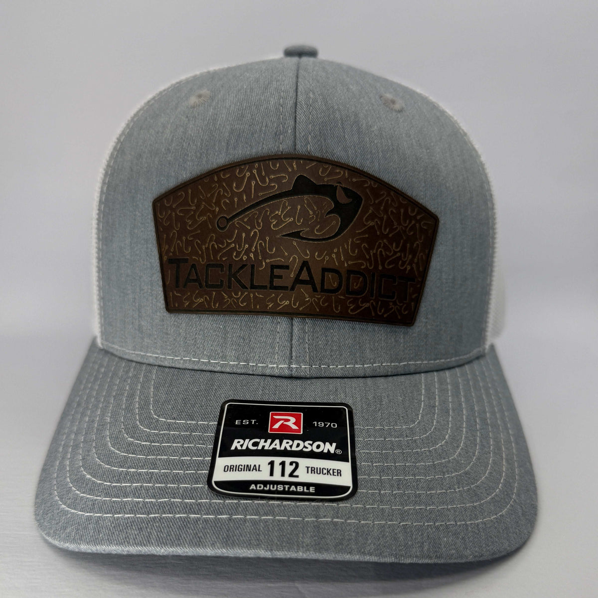 Tackle Addict Leather Patch Hats