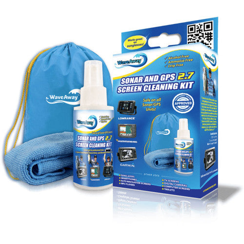 Wave Away Sonar and GPS Screen Cleaning Kit – Tackle Addict