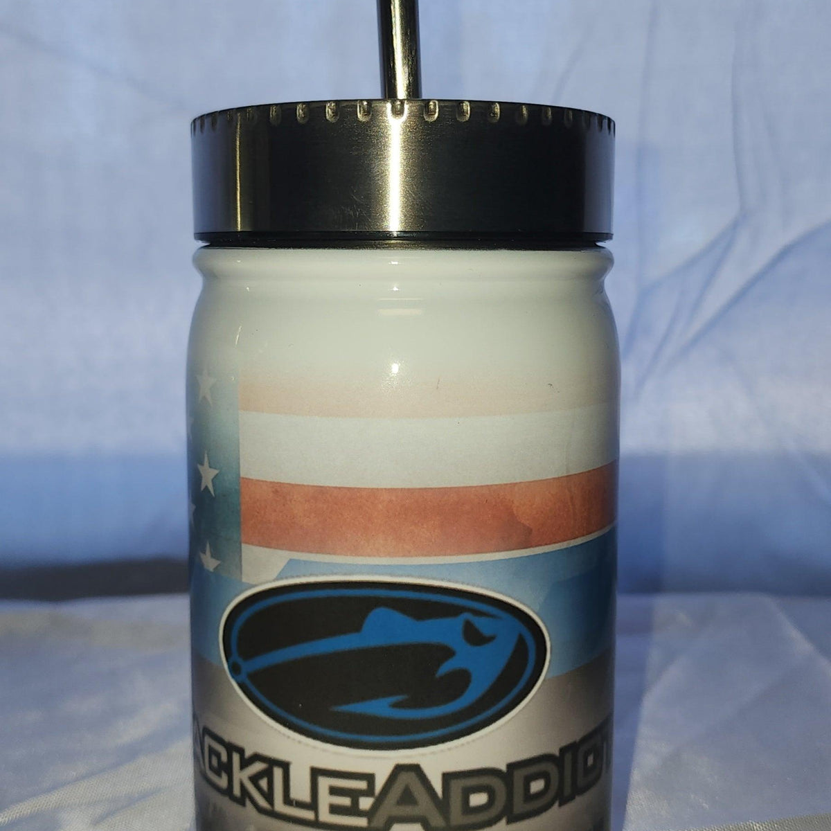 Tackle Addict Mason Tumbler 17oz